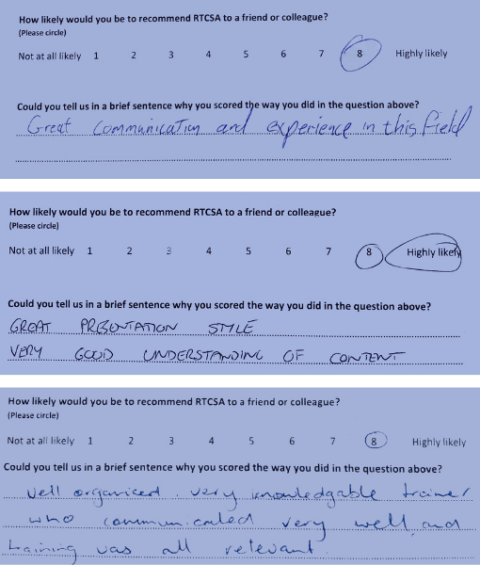 About Us - RTCSA Training